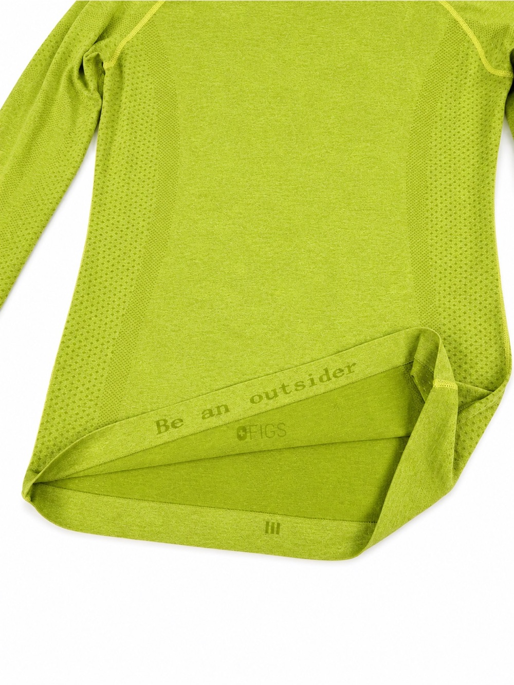 Figs | Tops | Figs Salta Seamless Underscrub Top Small Limeade Retired ...